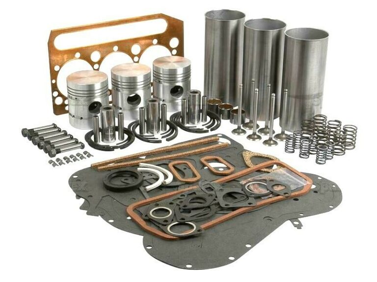 ENGINE OVERHAUL KIT FOR MASSEY FERGUSON 35 TRACTORS WITH CHROME LINER ...