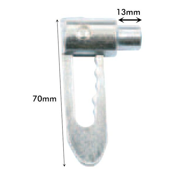WELD ON DROP LOCK LATCH / ANTILUCE PIN / TAIL BOARD PIN FOR TRAILER ...